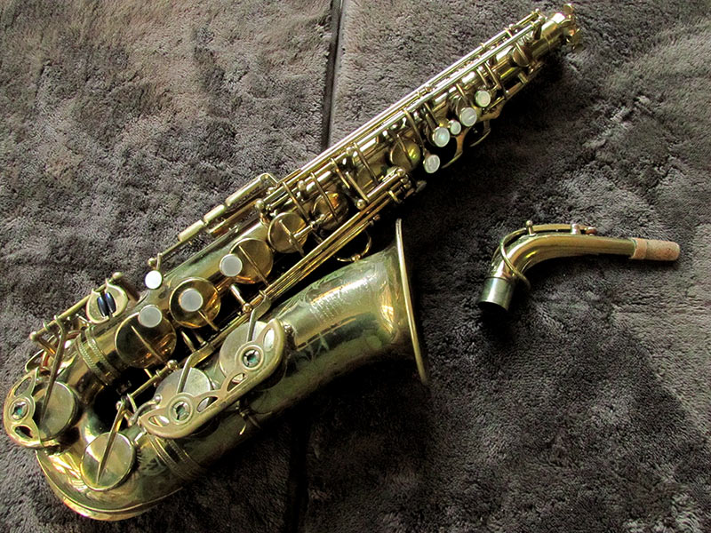 A.SELMER SBA 44千番 オリジナルラッカーアルトサックス